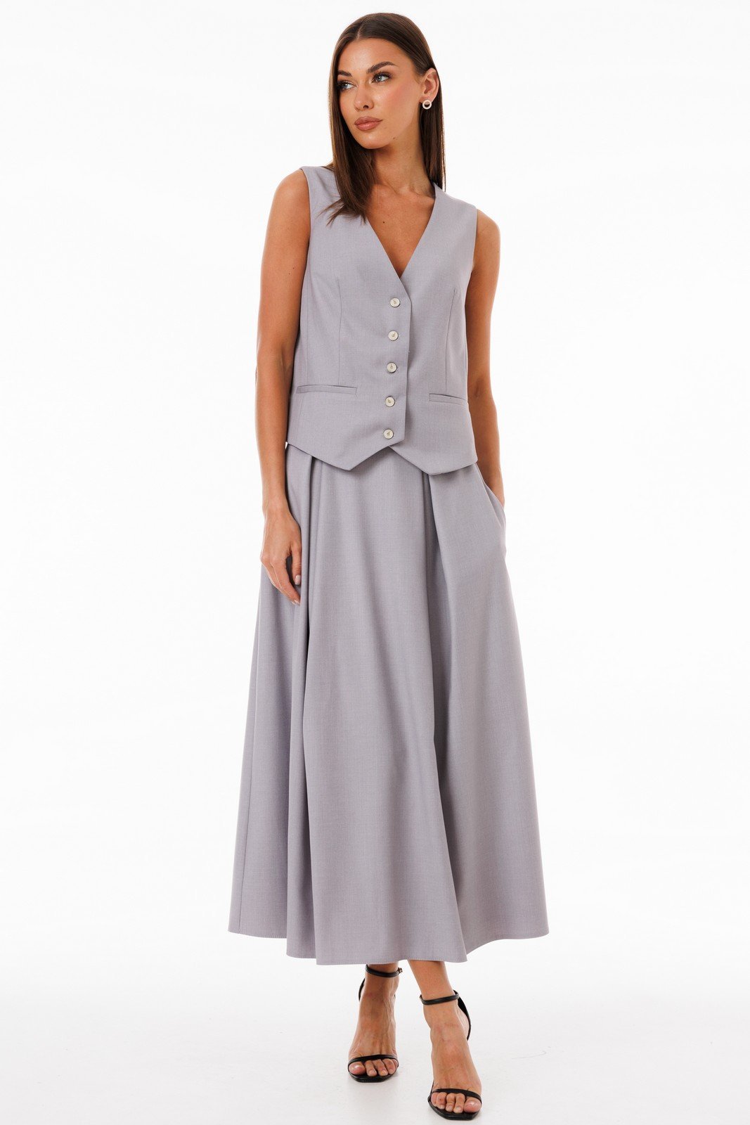 Костюм с юбкой 4234-4235-06 Kivviwear купить в интернет магазине | в наличии